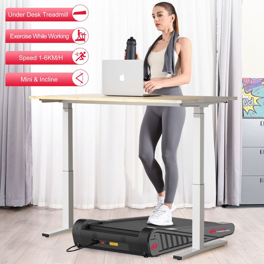 Treadmill F521, Speed 1-6KM/H, 5% Fixed Incline – HomeFitnessCode ...