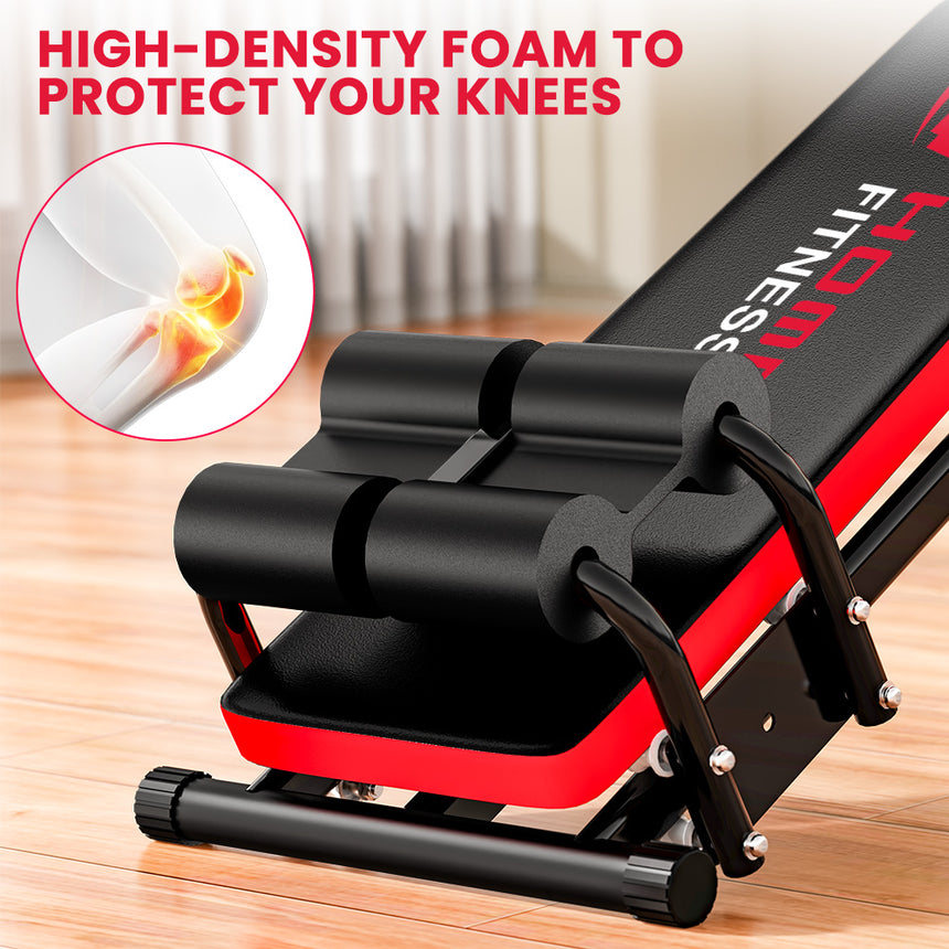 Sit-Ups Bench Foldable Ab Workout Machine – HomeFitnessCode - United ...