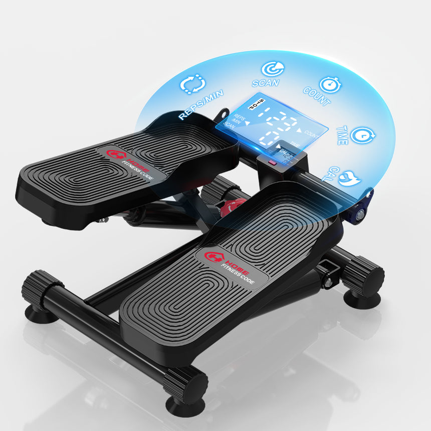 Mini Hydraulic Stepper with Resistance Bands – HomeFitnessCode - United ...
